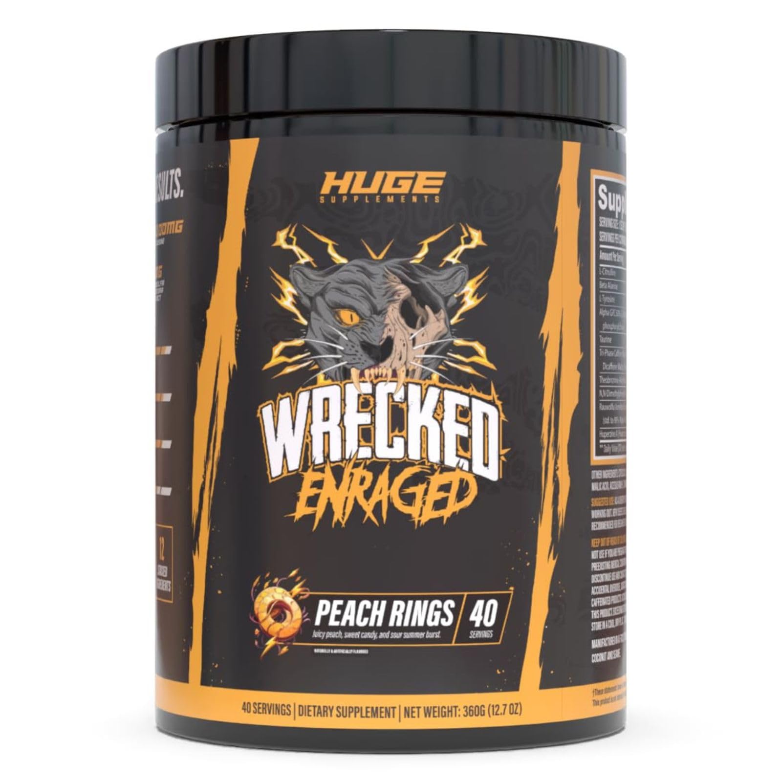 Wrecked pre workout for energy