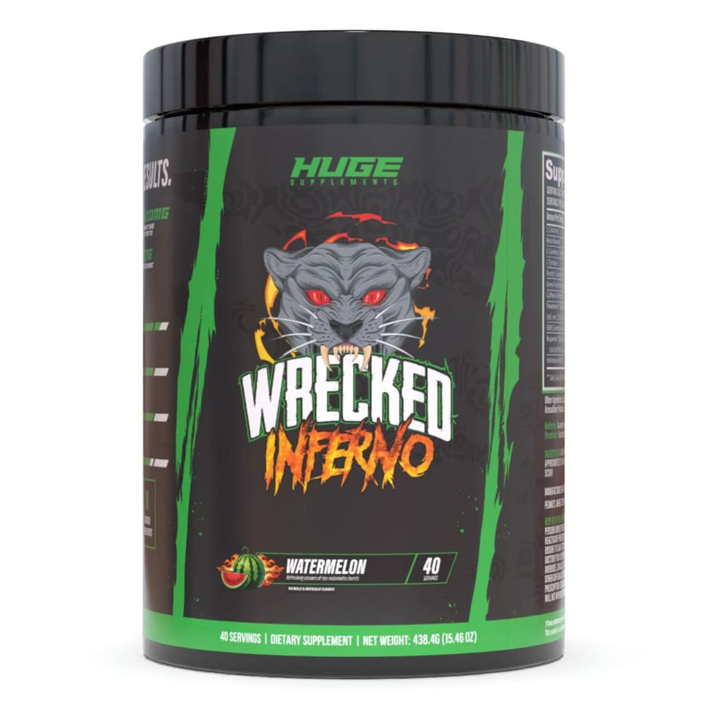 Wrecked pre-workout for intense energy