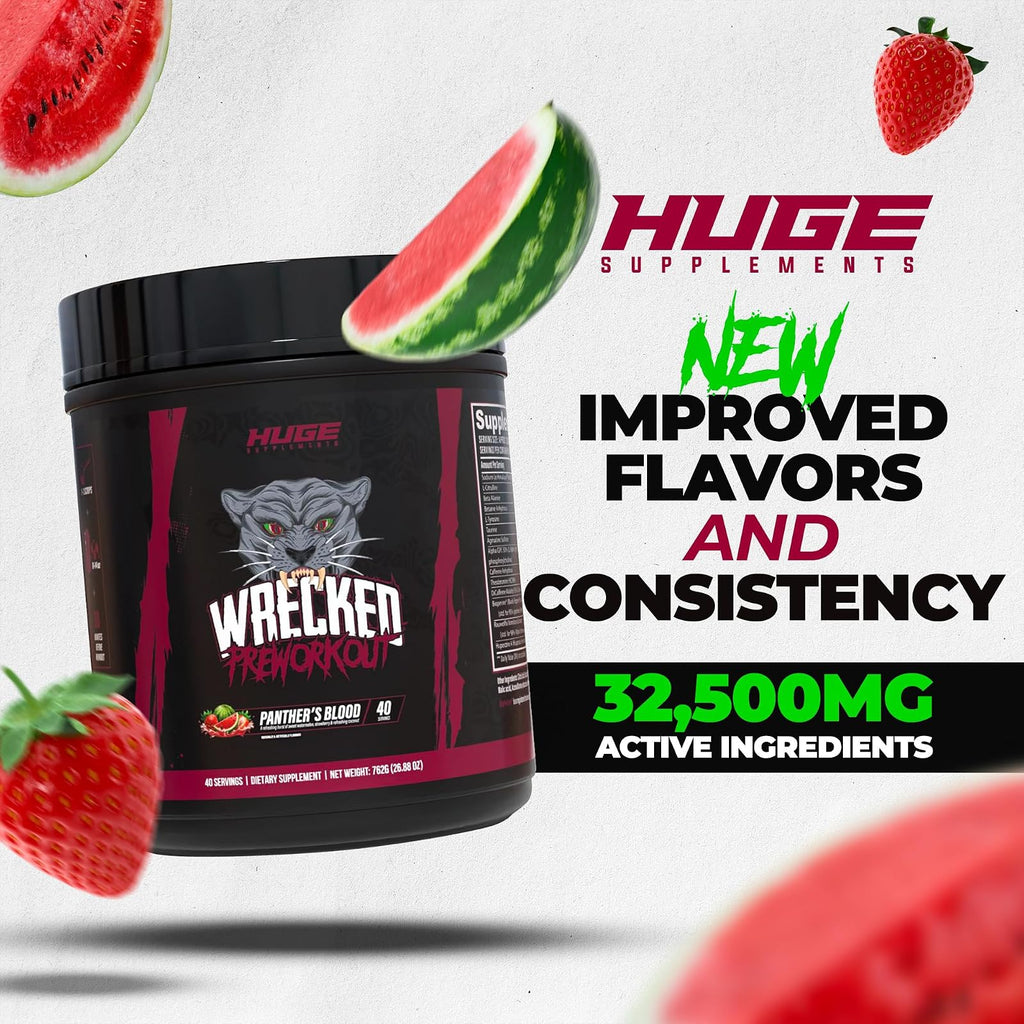 Wrecked pre workout for intense workouts
