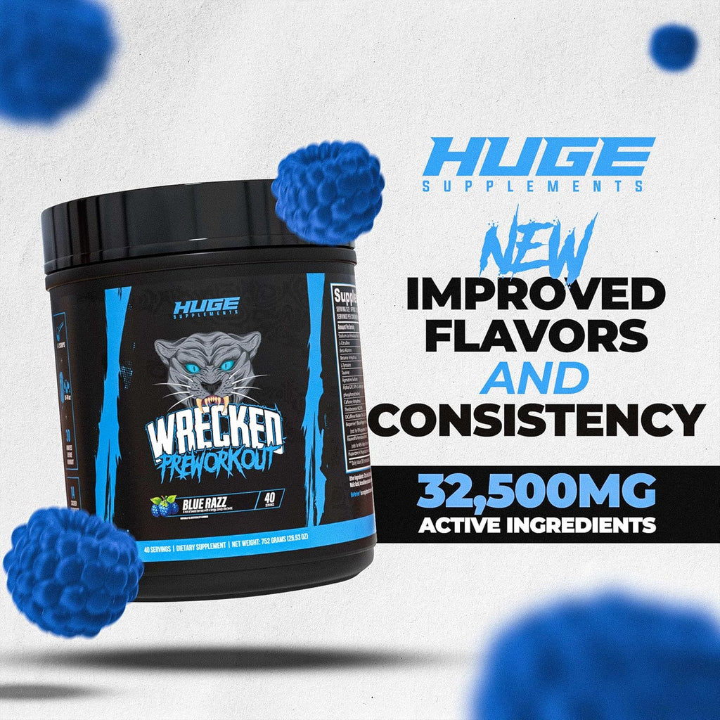 Wrecked pre-workout for muscle endurance
