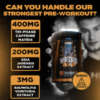 Wrecked pre workout for muscle pump