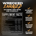 Wrecked pre workout with 40 servings