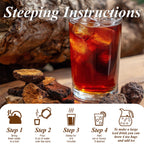 WT WEETEE adaptogen chaga tea bags