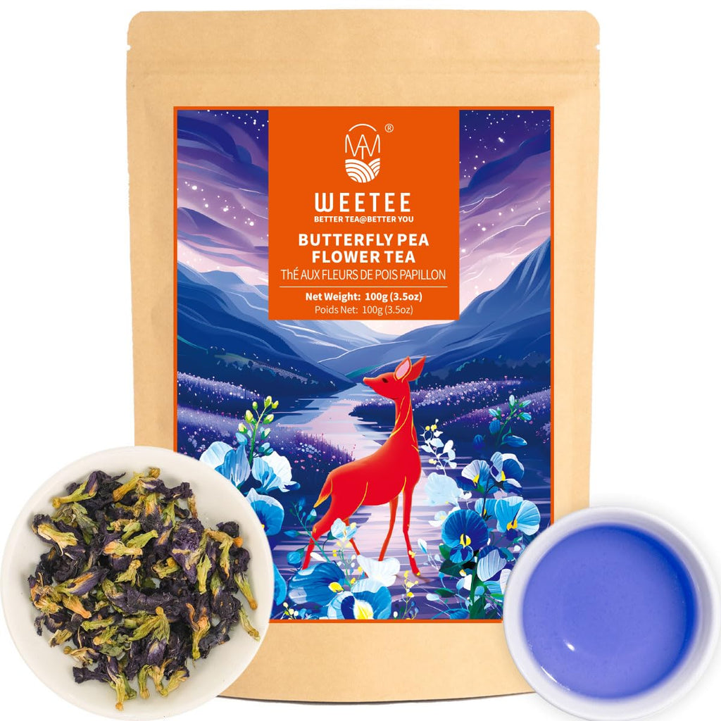 WT WEETEE butterfly pea flower tea benefits