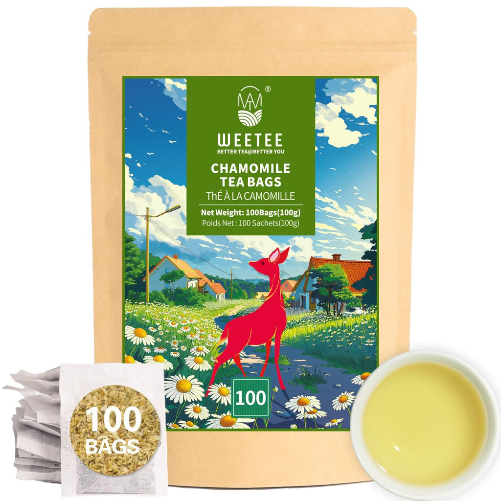 WT WEETEE chamomile tea bags 100 count