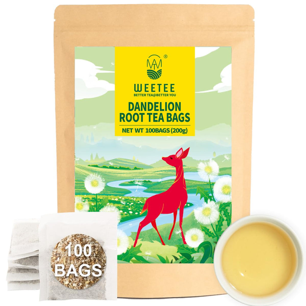 WT WEETEE dandelion root tea bags