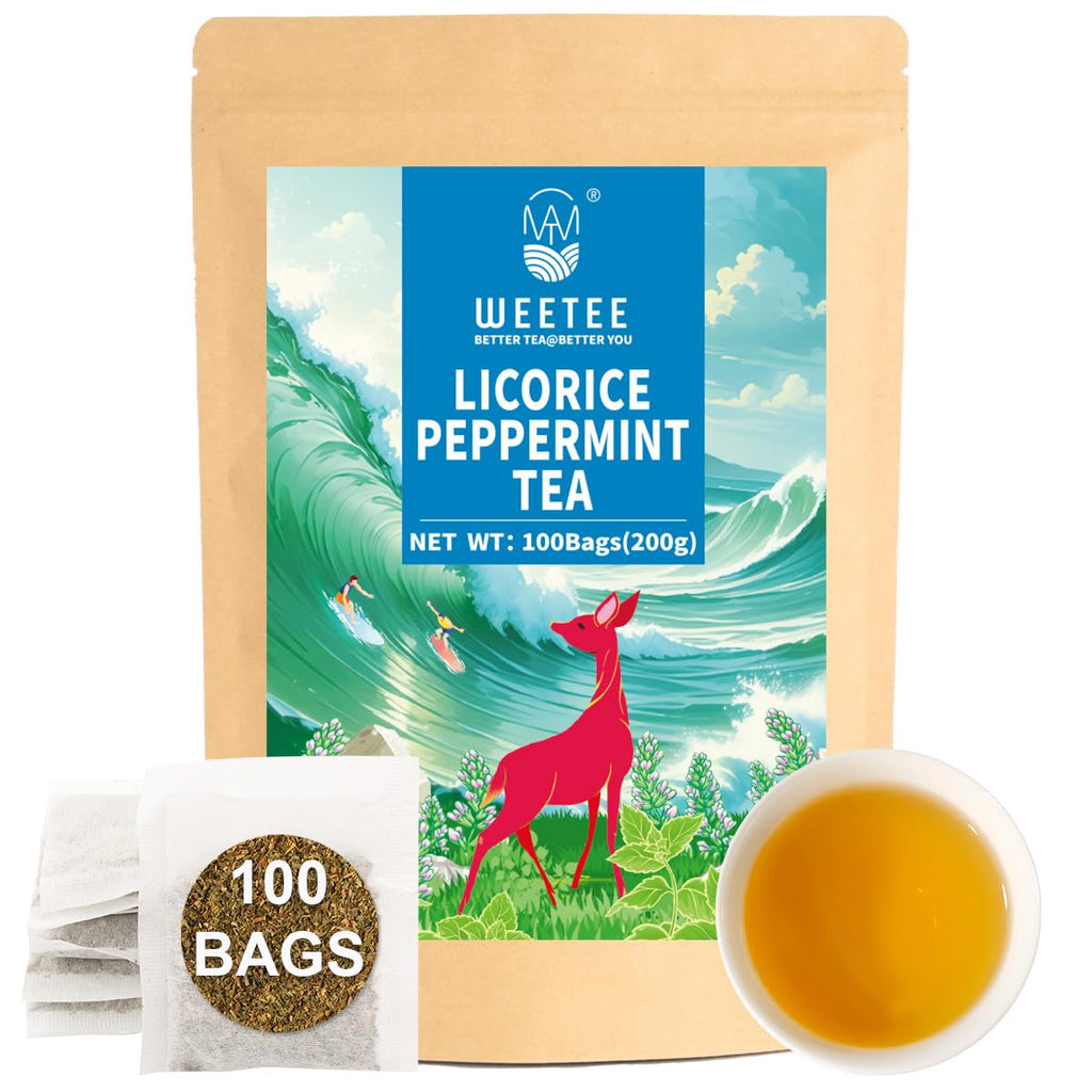 WT WEETEE licorice mint tea bags