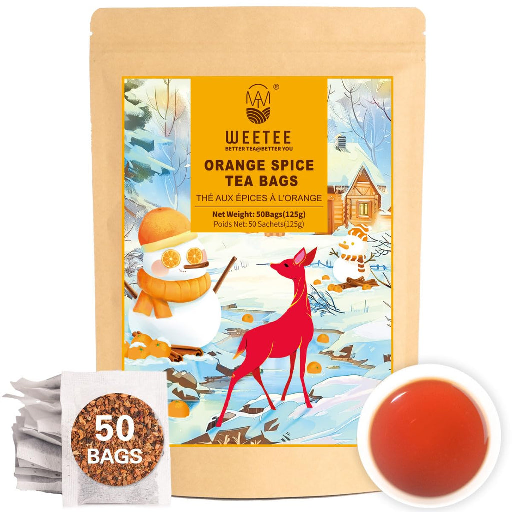 WT WEETEE orange spice herbal tea