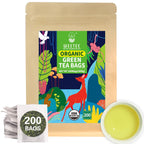 WT WEETEE organic green tea bags