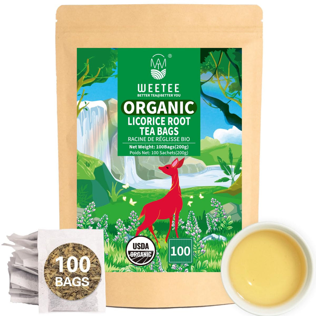 WT WEETEE organic licorice root tea bags