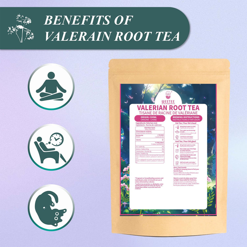 WT WEETEE valerian root tea blend