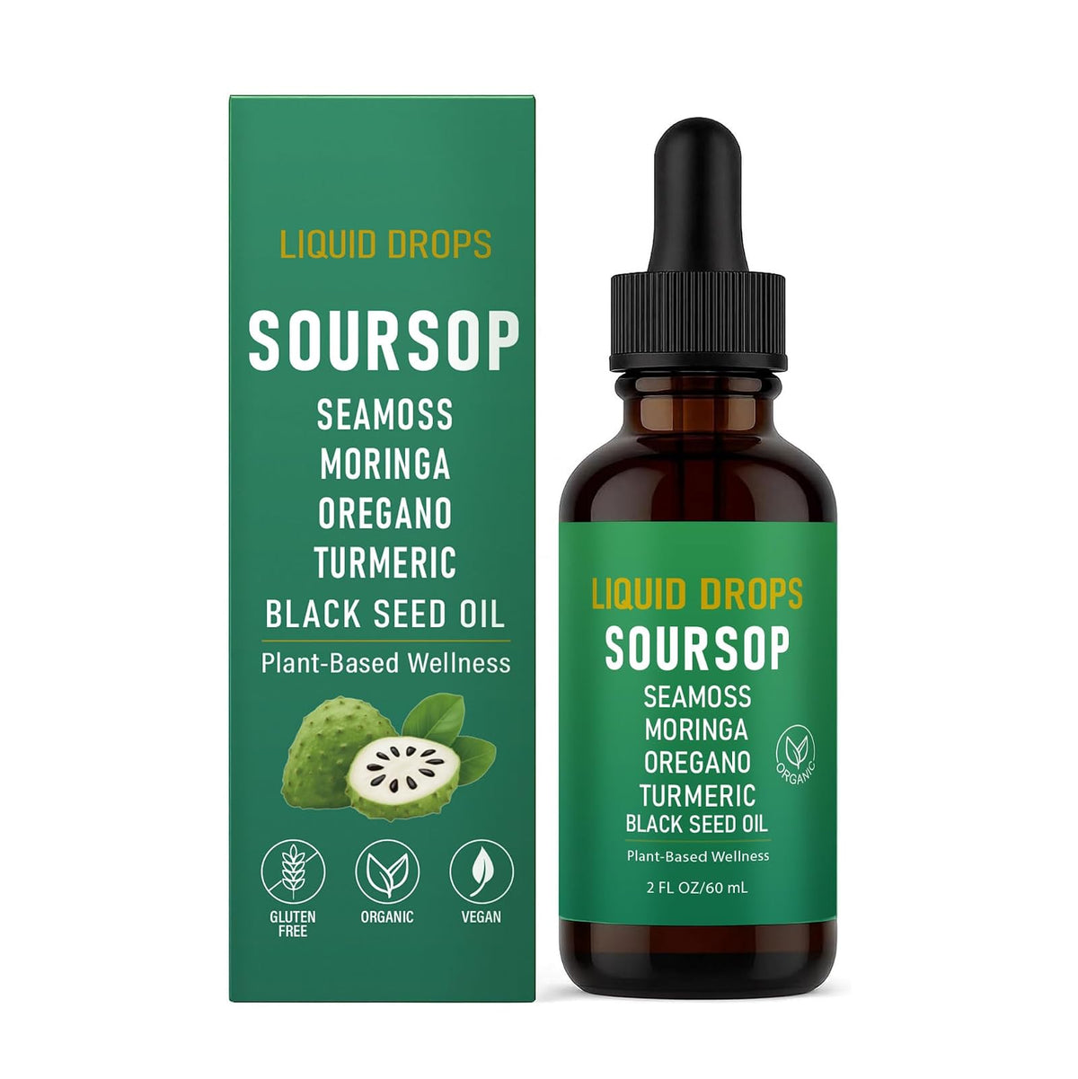 Wuliao Soursop Natural Drops benefits
