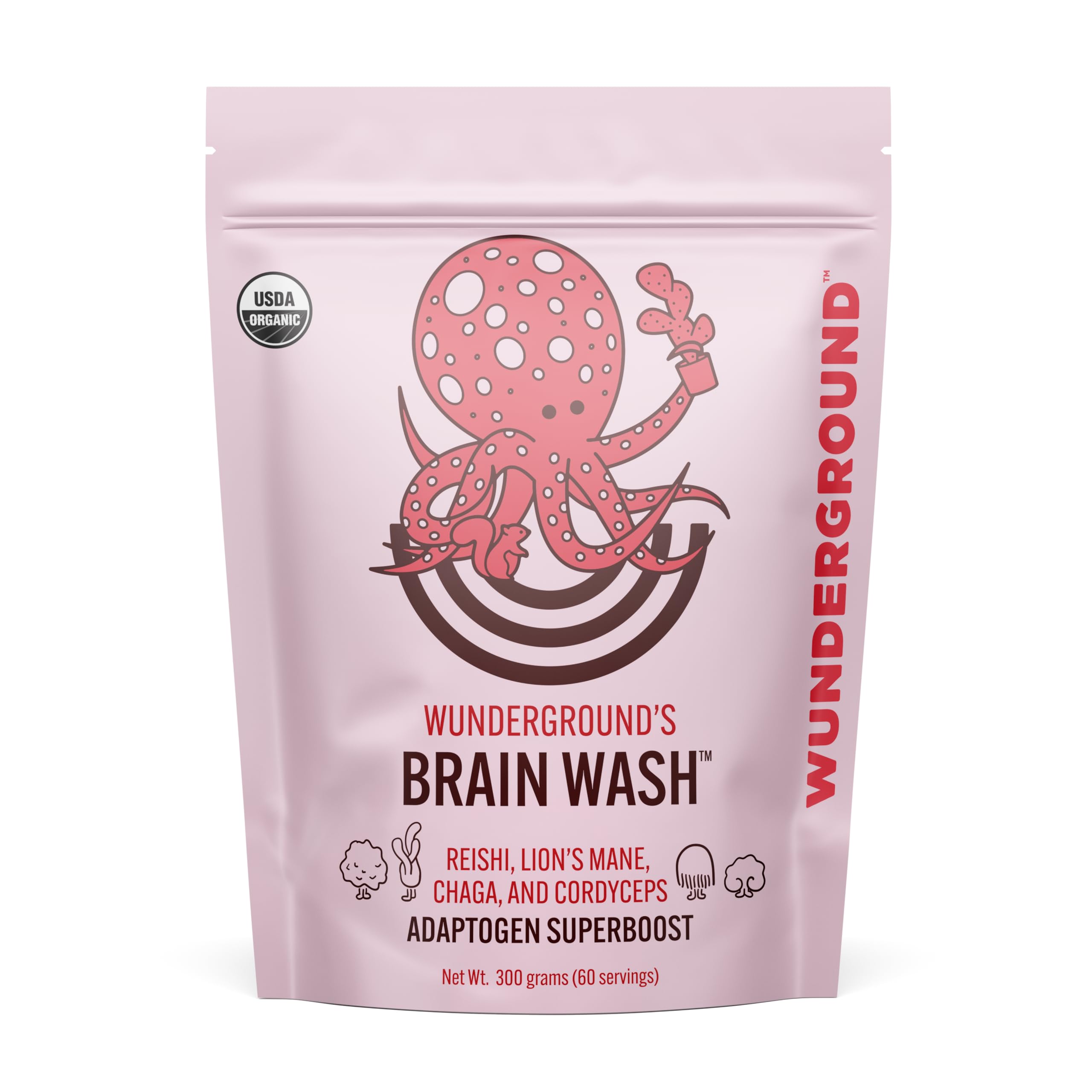 Wunderground Brain Wash mushroom superboost