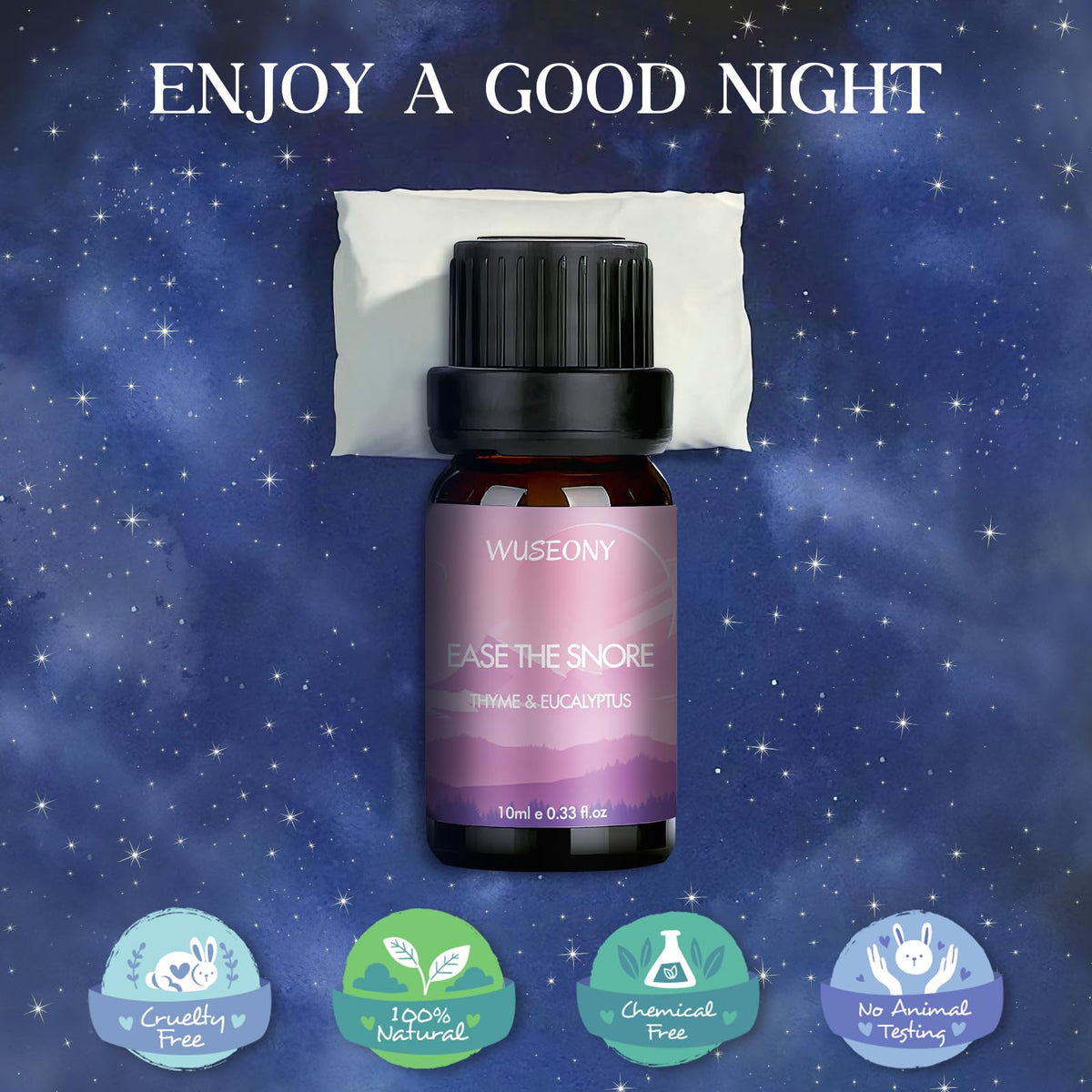 WUSEONY essential oils home fragrance