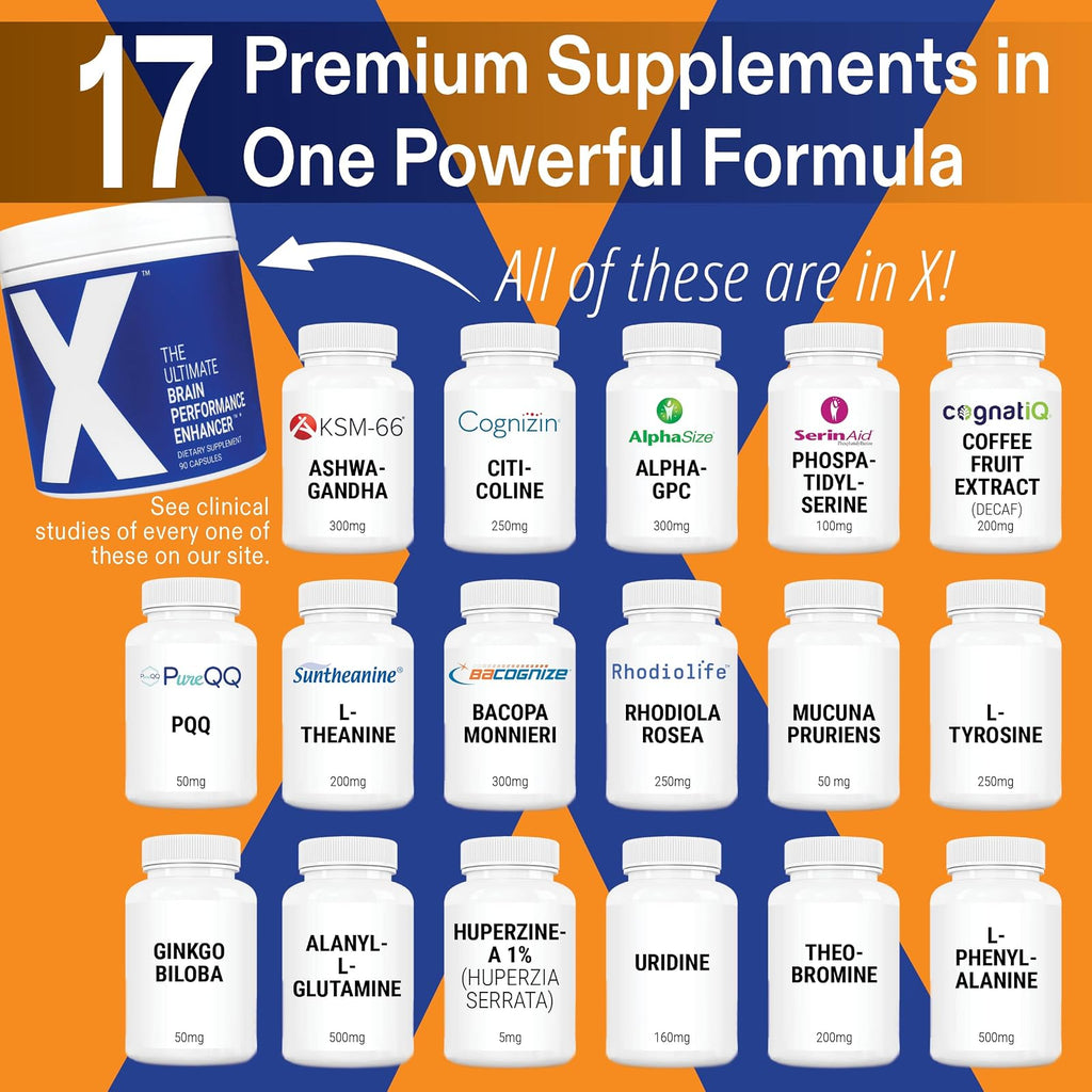 X Brain Performance kids multivitamin option