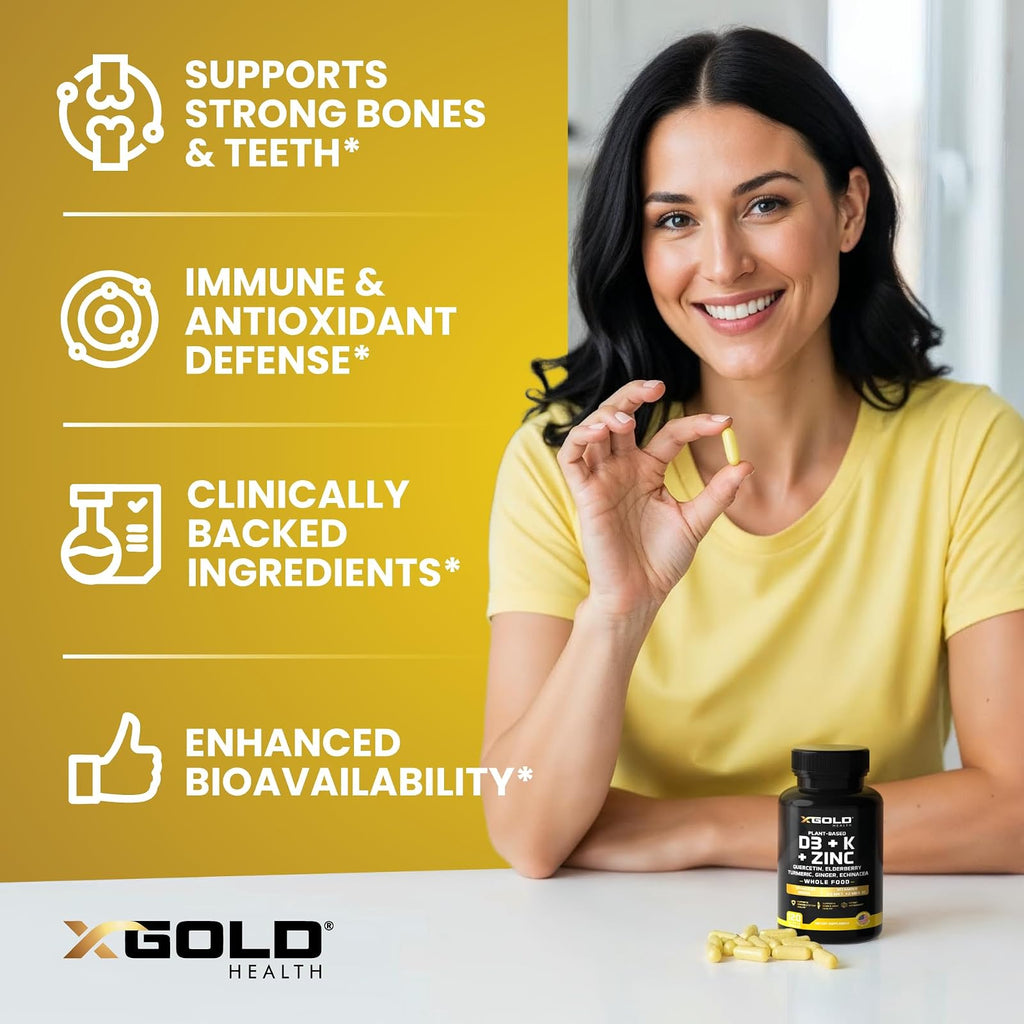 X Gold Health 1000 IU vitamin D