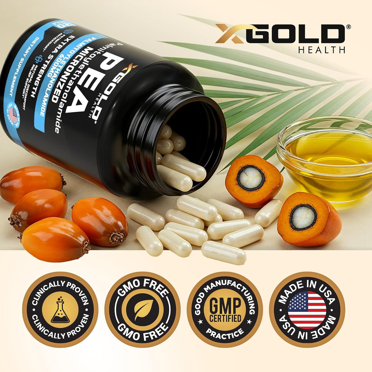 X Gold Health for muscle support