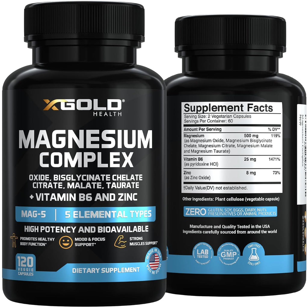 X GOLD HEALTH magnesium for daily health