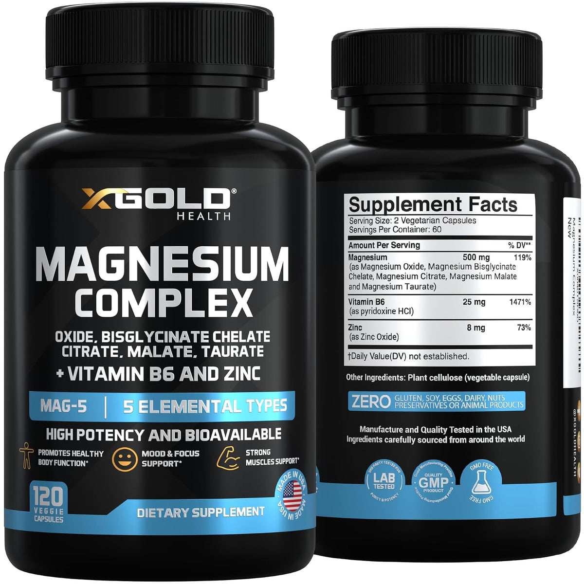 X GOLD HEALTH magnesium for daily health