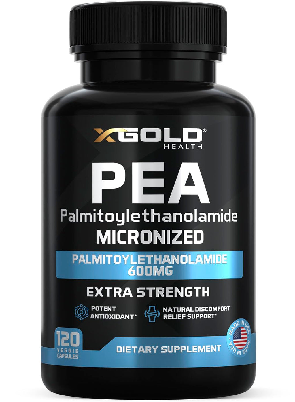 X Gold Health Palmitoylethanolamide capsules