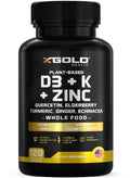 X Gold Health vitamin D3 K2 capsules