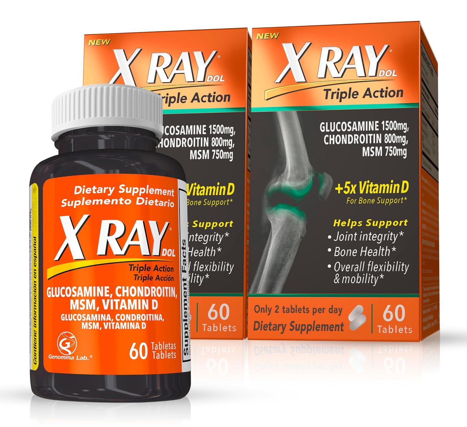 X Ray Dol glucosamine joint support tablets