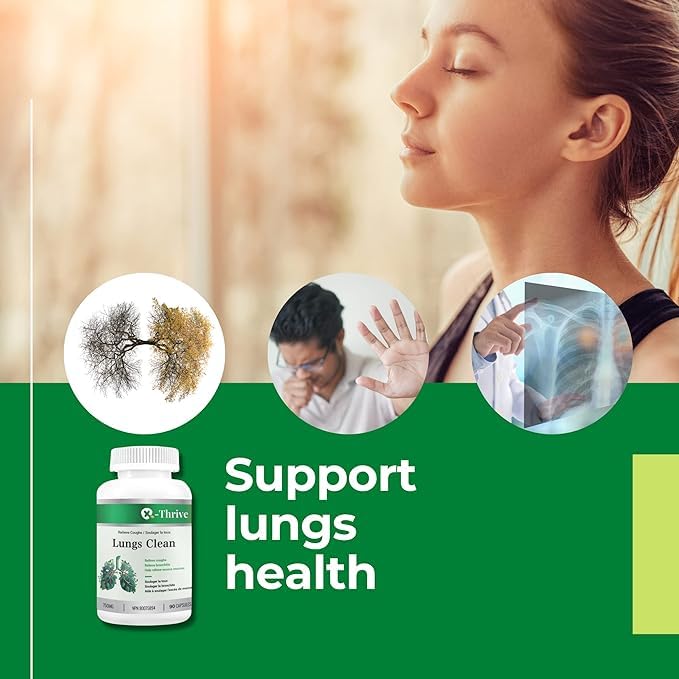 X-Thrive Lungs Clean for better breathing