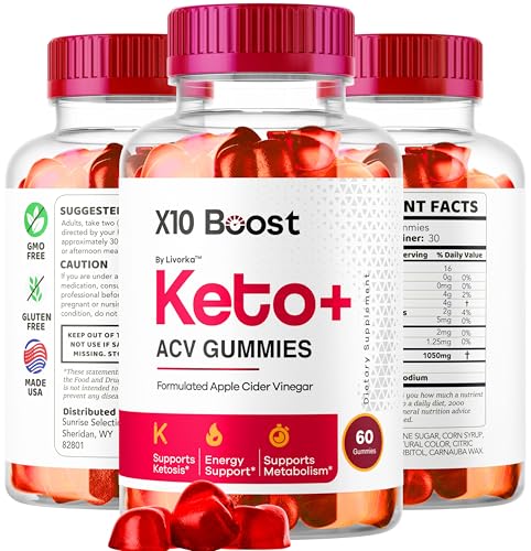 X10 Boost Keto ACV gummies benefits