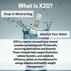 X2O trace minerals for hydration