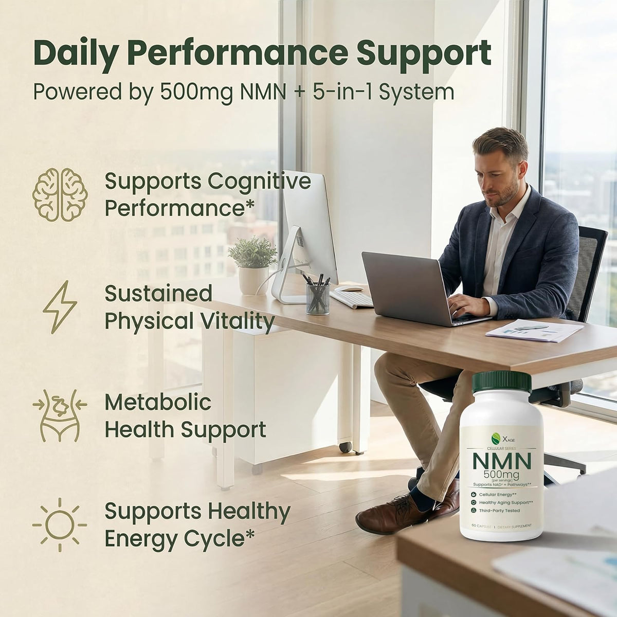 XAGE NMN for healthy aging