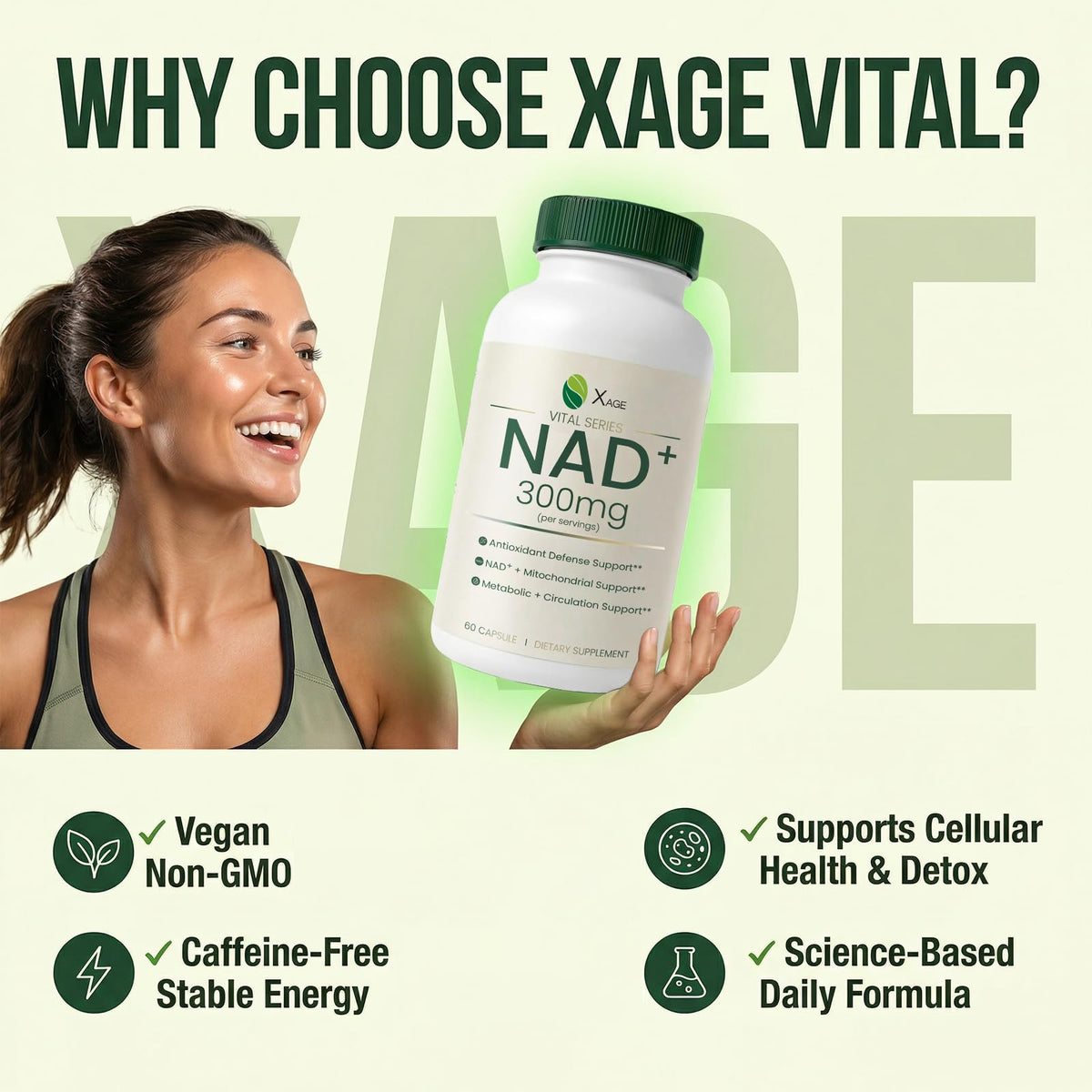 XAGE resveratrol for vitality