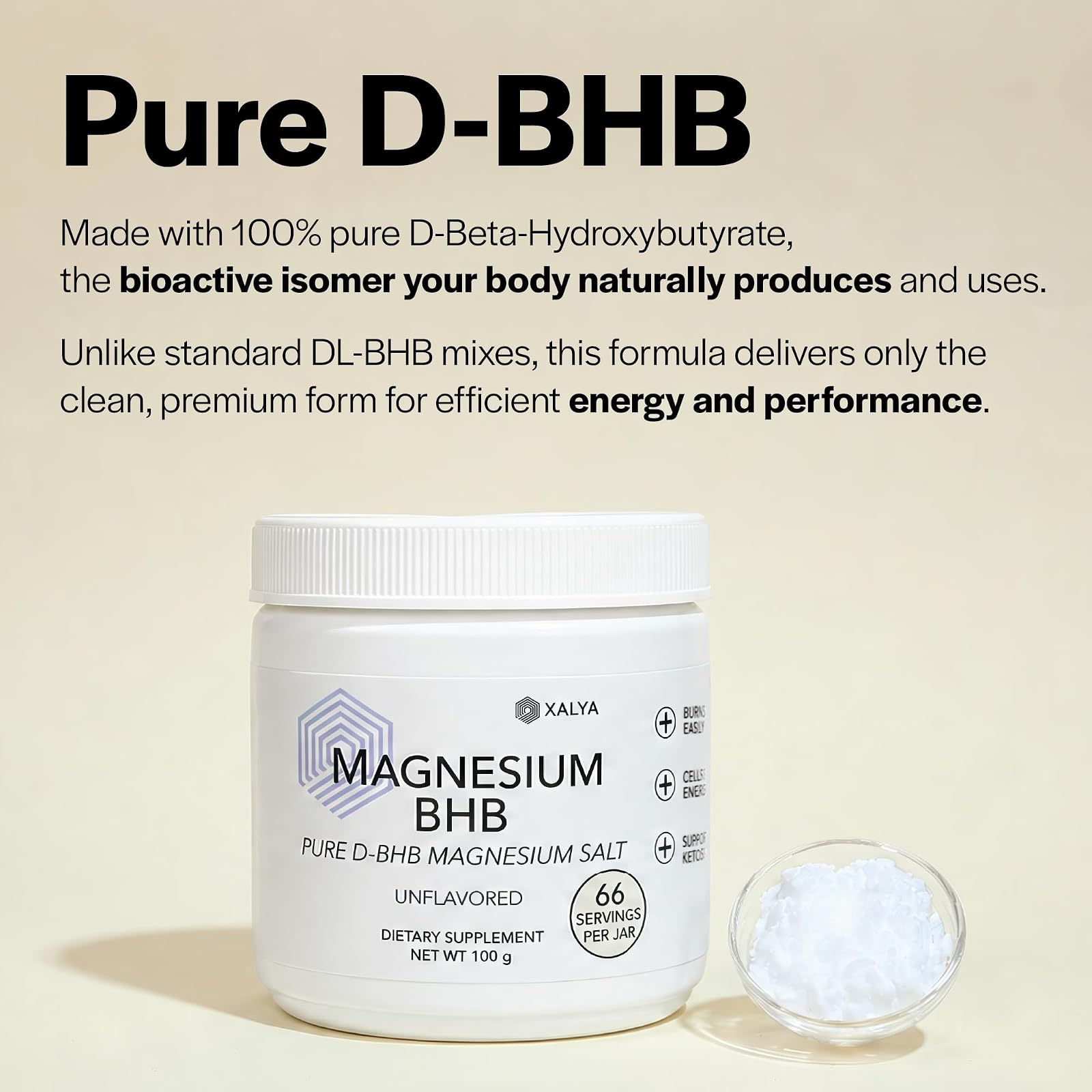 Xalya Magnesium BHB for mental clarity