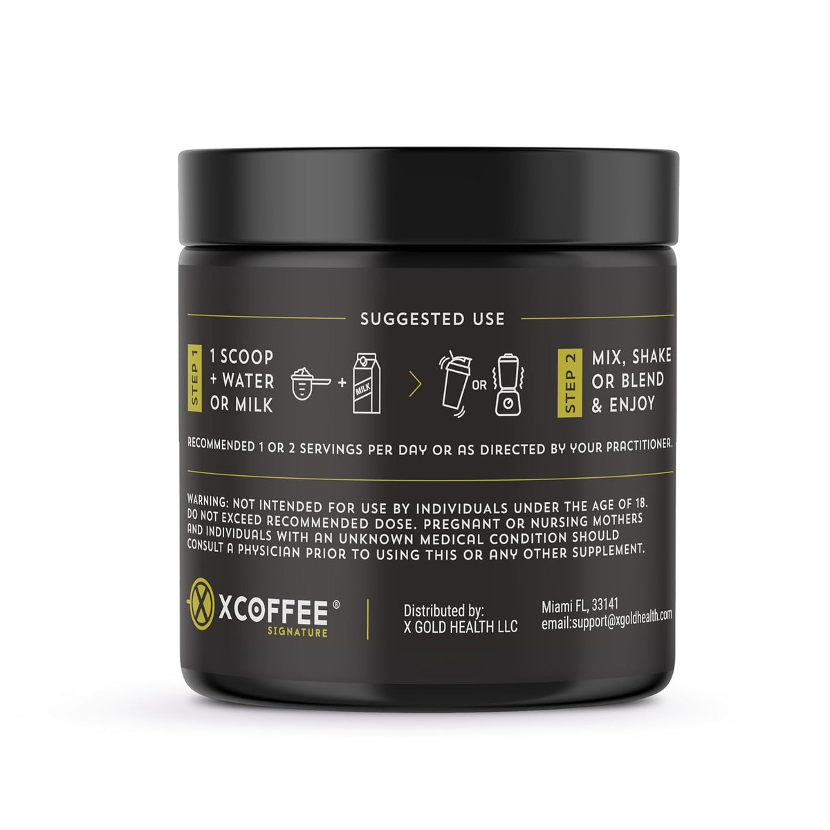 XCOFFEE Maca Coffee energizing herbal blend