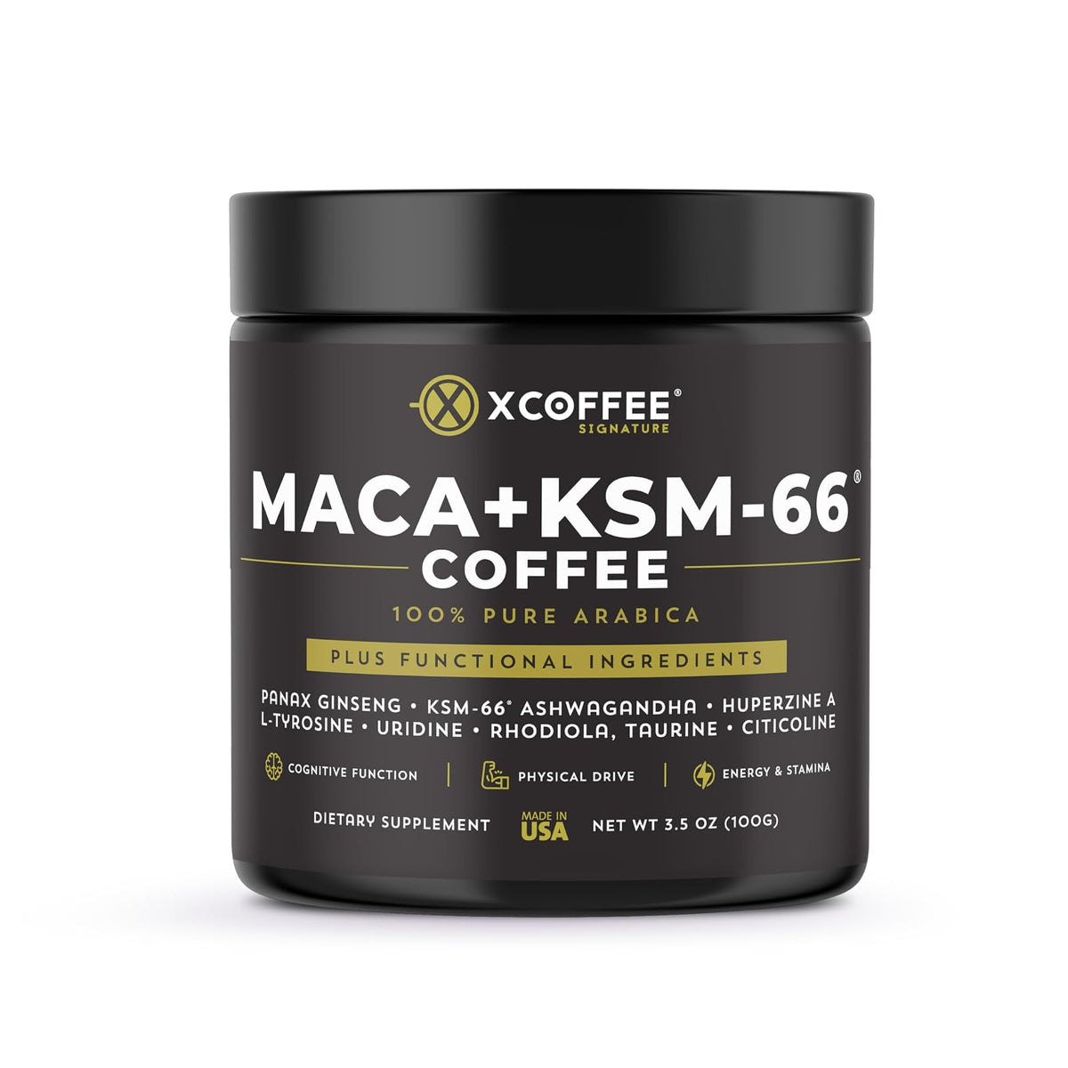 XCOFFEE Pure Arabica Maca Coffee benefits