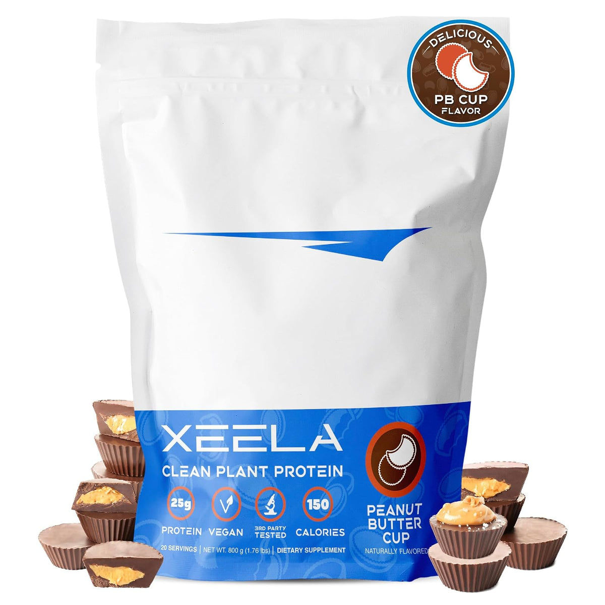 XEELA vegan protein powder peanut butter