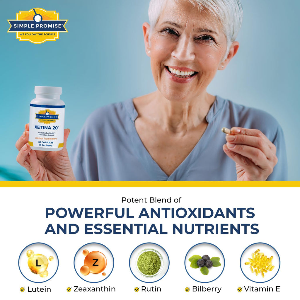 Xetina 20 mg Lutein for vision support