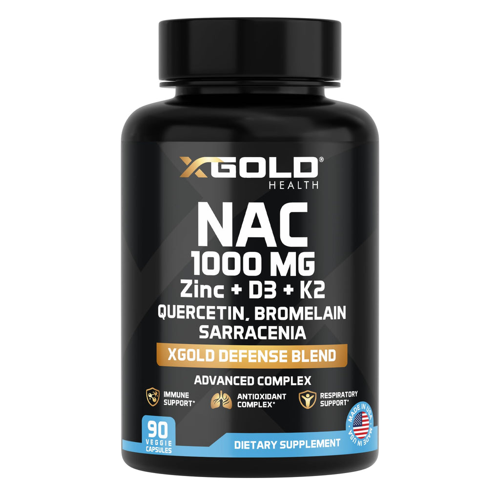XGold Health NAC immune support capsules