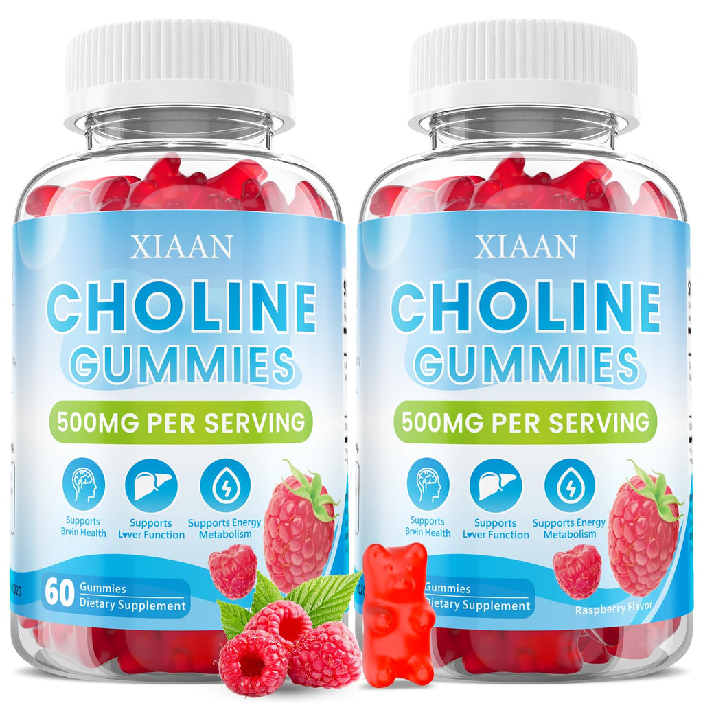 XIAAN Choline Bitartrate gummies for brain health