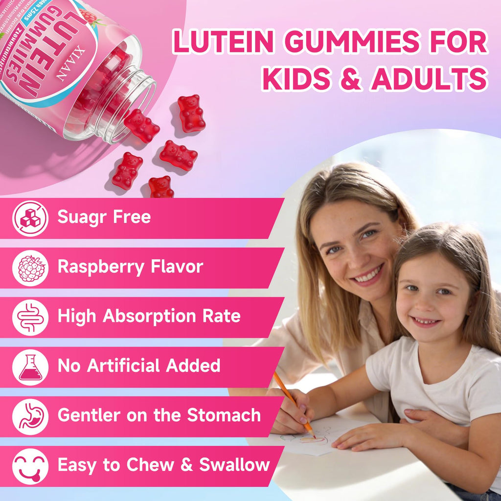 XIAAN gummies with lutein and zeaxanthin
