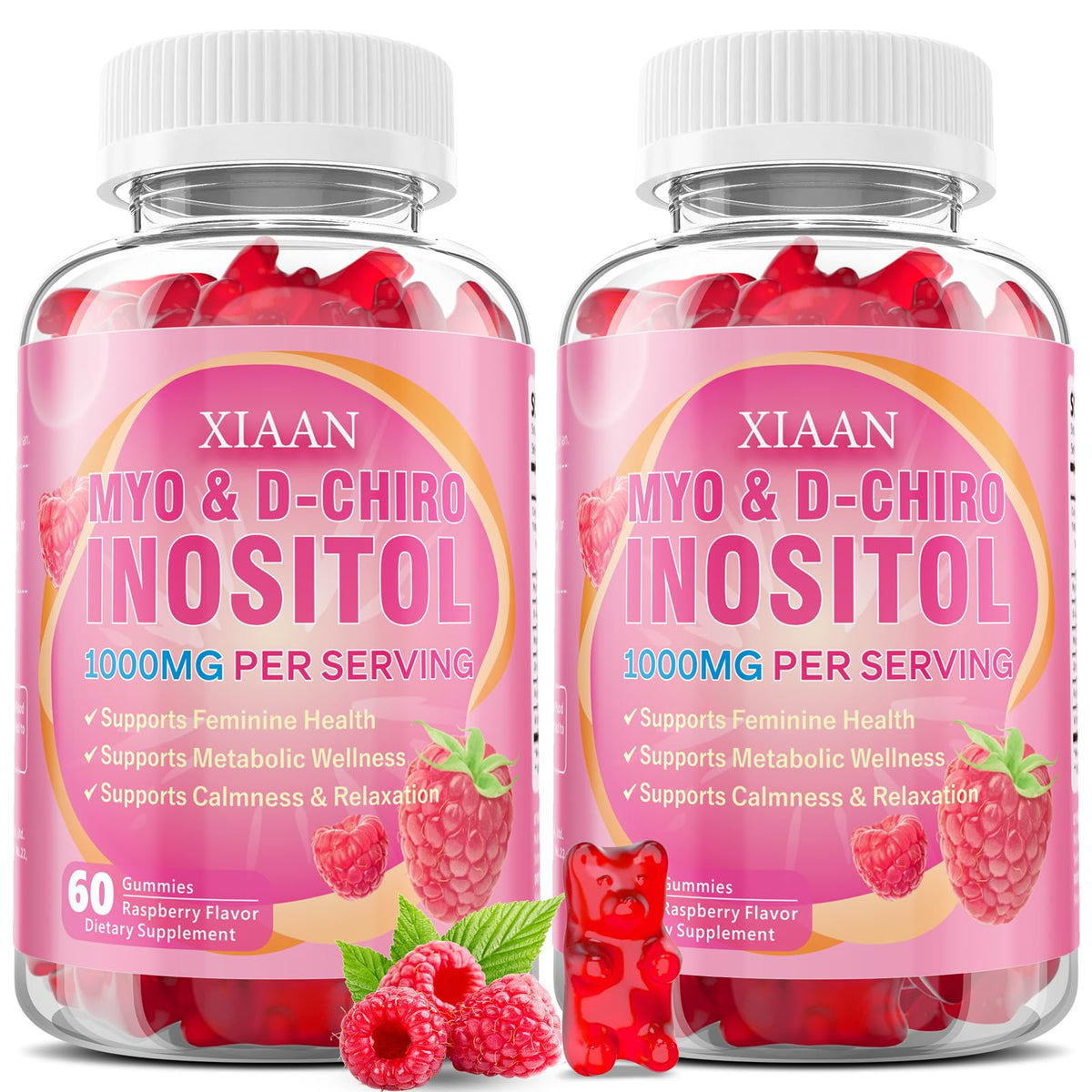 XIAAN Inositol gummies for relaxation