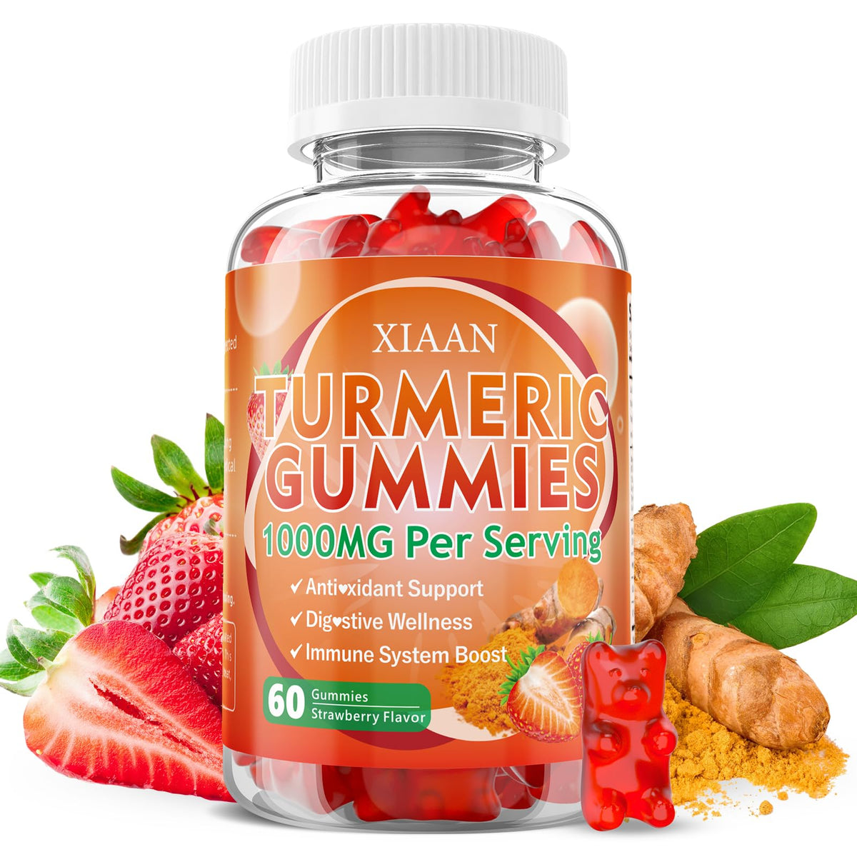 XIAAN turmeric gummies for inflammation relief