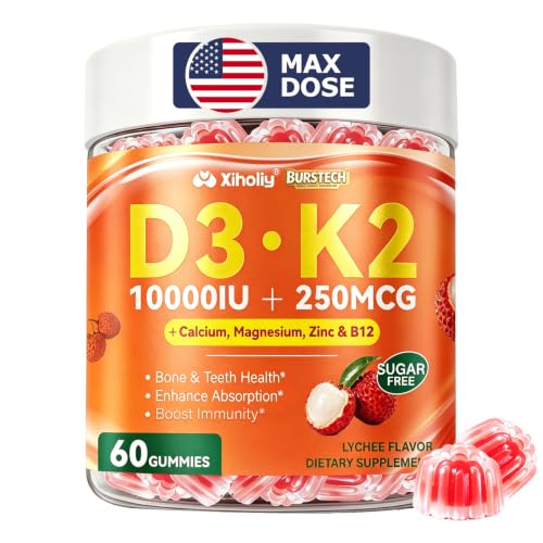 XIHOLIY Vitamin D3 K2 gummies