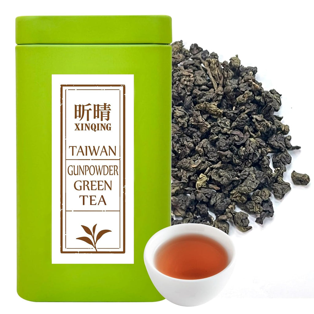 XINQING gunpowder green tea loose leaf