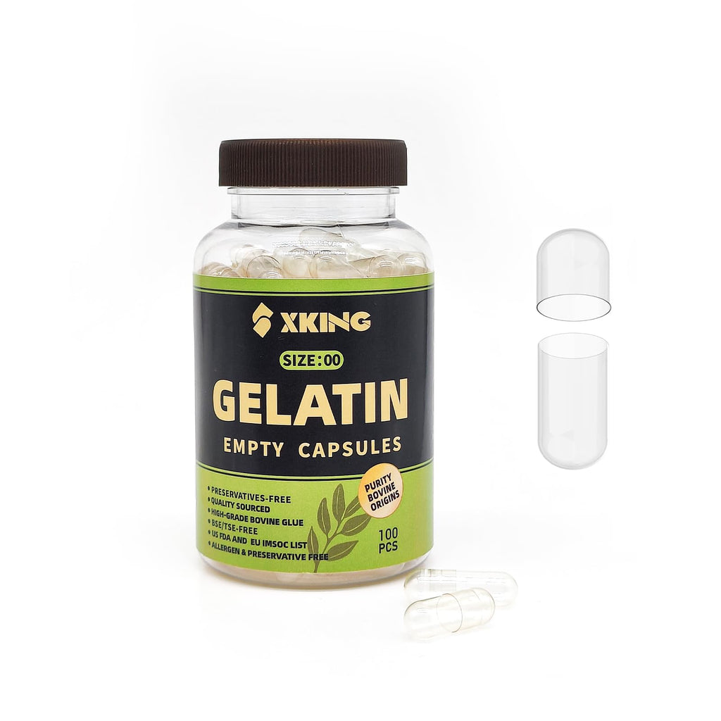 Xking size gelatin capsules for supplements