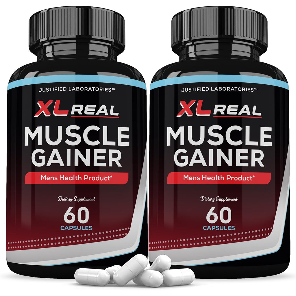 XL muscle gainer supplement capsules