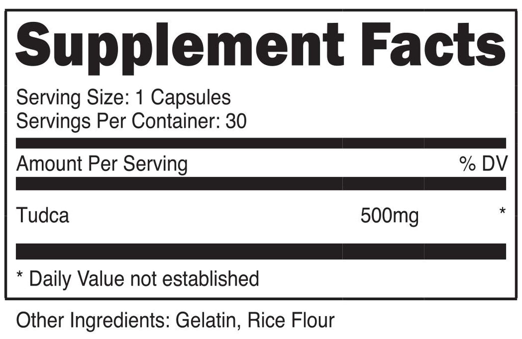 XPI TUDCA for overall health improvement