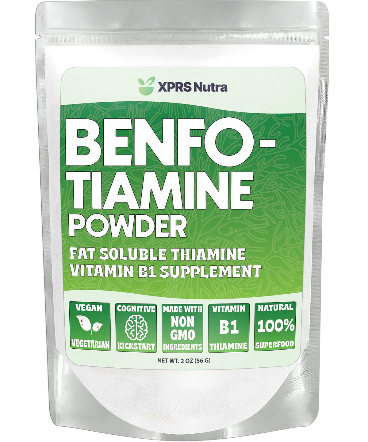 XPRS Nutra Benfotiamine powder benefits