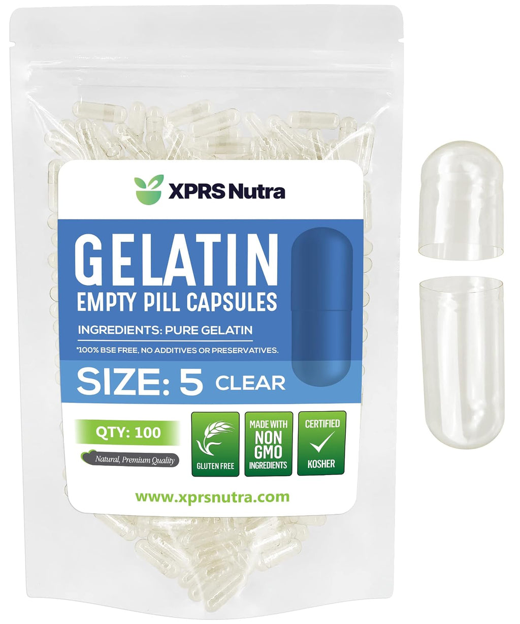 XPRS Nutra empty capsules for multivitamins