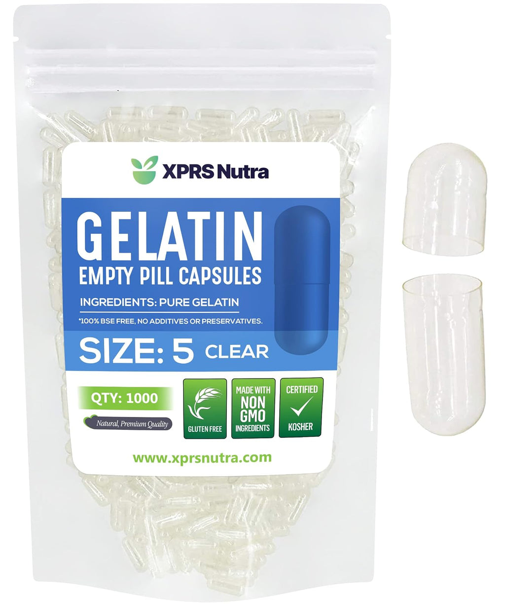 XPRS Nutra empty capsules for multivitamins