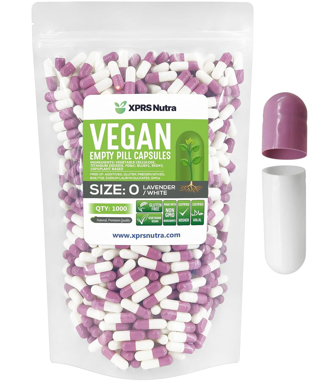 XPRS Nutra empty capsules for multivitamins
